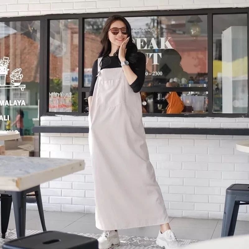Jual Overall Wanita Korean Style Dres Jumpsuit Baju Kodok Overal Korea ...