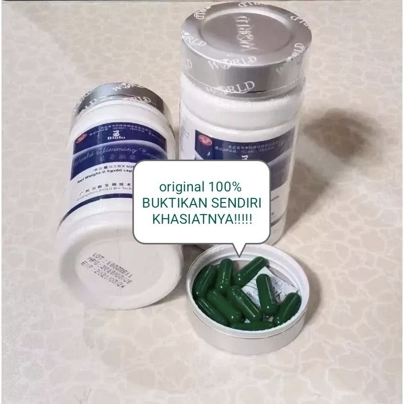 Jual PELANGSING WSC BIOLO IMPORT ORIGINAL (isi 60 capsul) 100% DIJAMIN ...