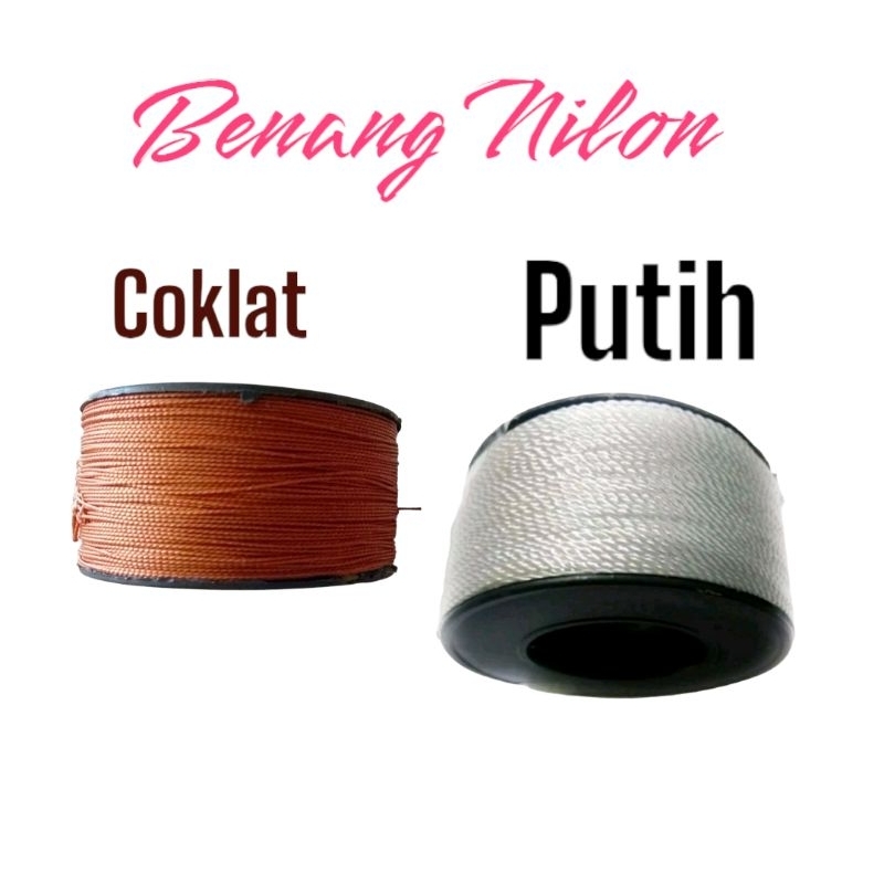 Jual Benang Nilon Jumbo Benang Tukang Layangan 21 dan 105 Meter ...