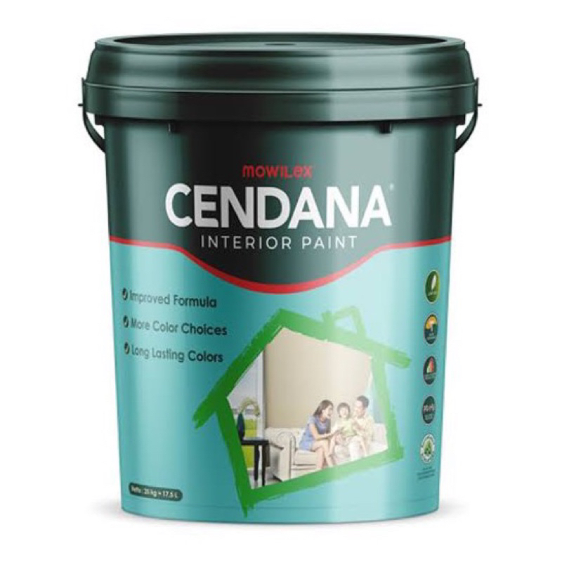 Jual Mowilex Cendana Interior White 101 / Putih C-101 (Ready Mix) Pail ...