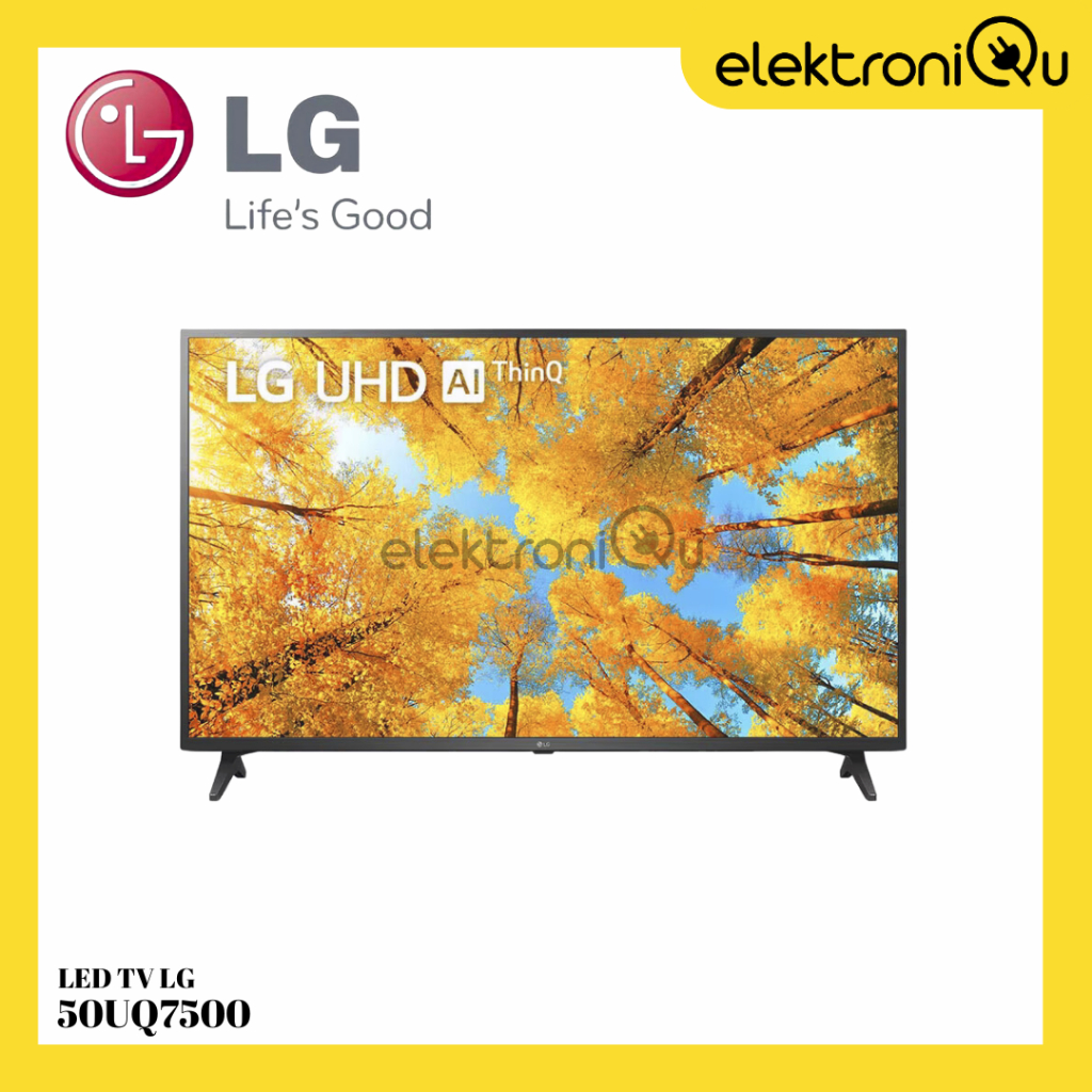Jual LED TV LG 50UQ7500 50 INCH SMART TV UHD 4K TV | Shopee Indonesia