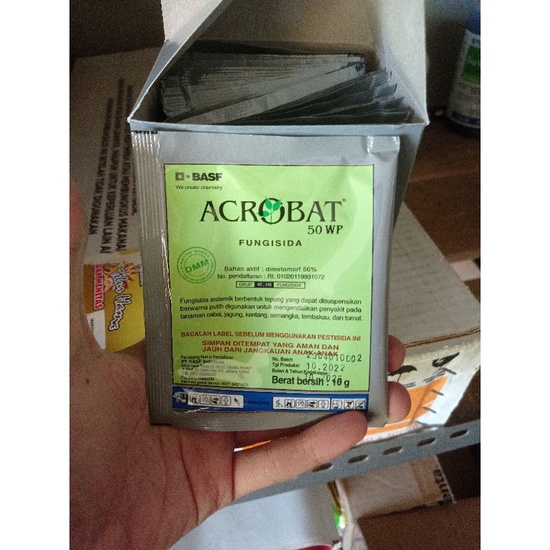 Jual FUNGISIDA ACROBAT 50 WP 10 GR | Shopee Indonesia