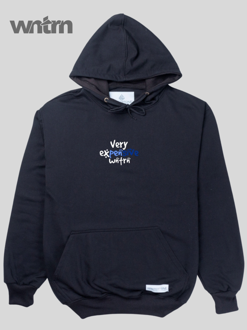 Jual Sweater Hoodie Pria Distro Simple Series 2 WNTRN Hitam Switer ...