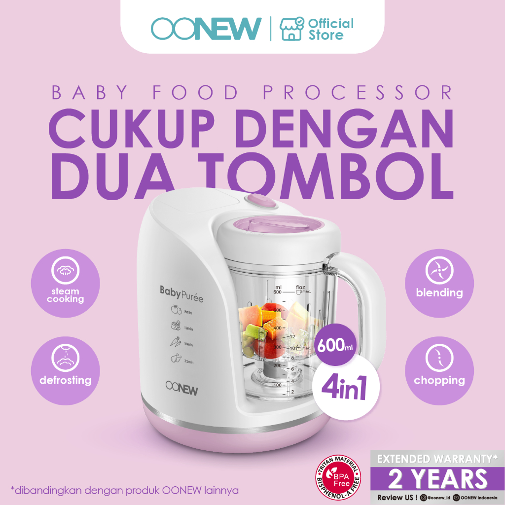 Jual BabyPurée by OONEW Petite Series - Purple Yam - Baby Food ...