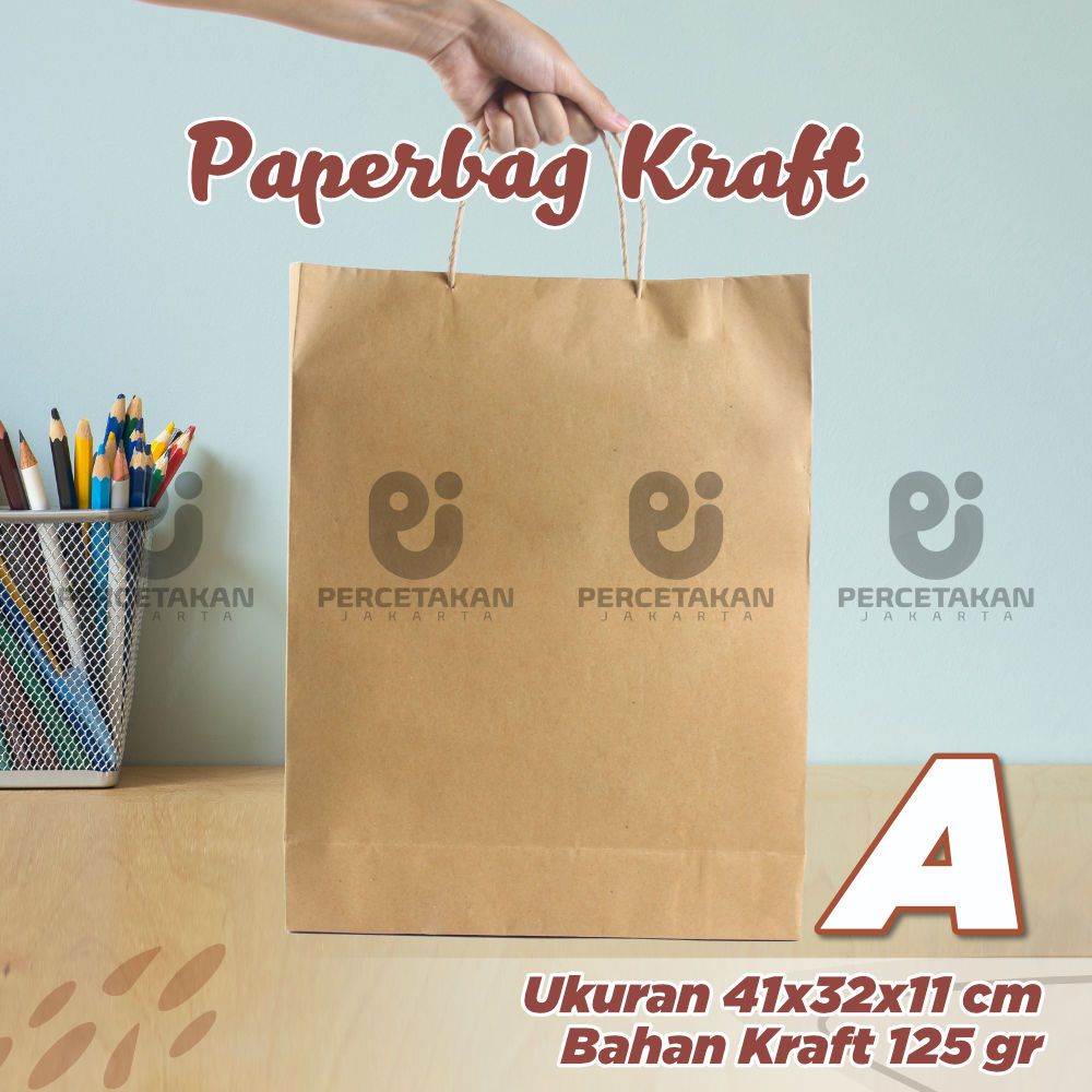 Jual Paper Bag Tali Polos Coklat | Paperbag Murah | Tas Kertas Kecil ...