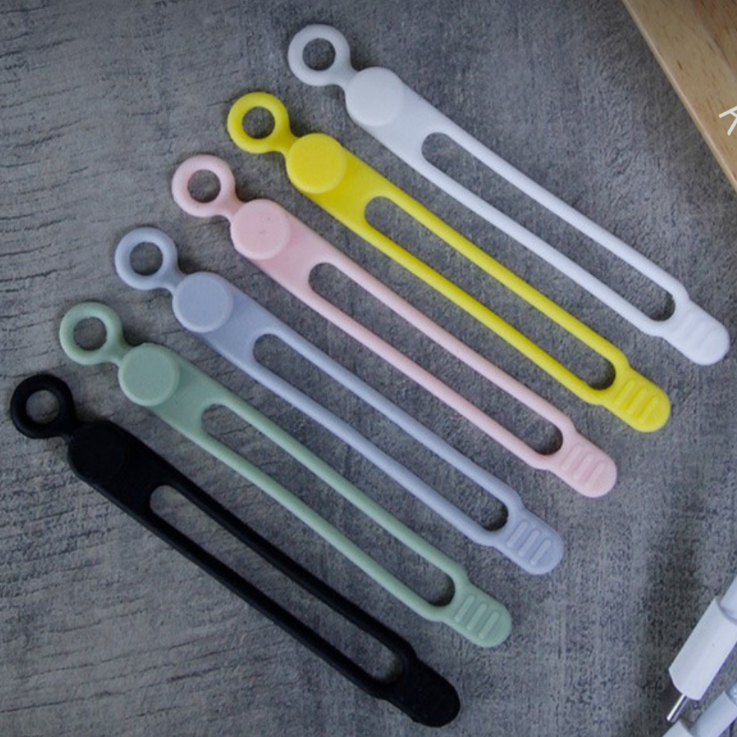 Jual [KIKLIK] CABLE ORGANIZER PENGIKAT PERAPI KABEL KARET CORD HOLDER ...