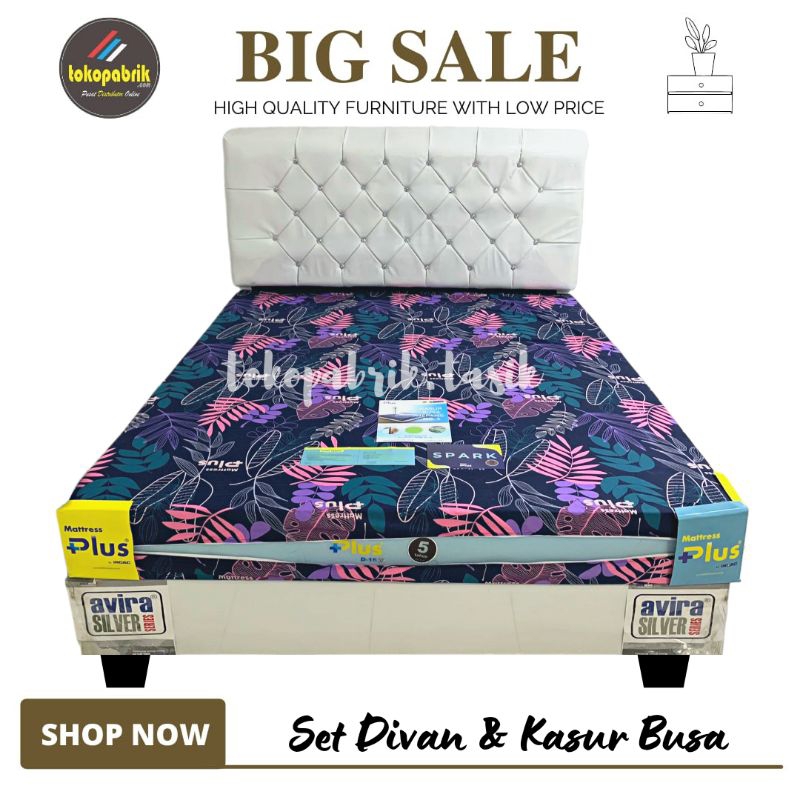 Jual Set Divan dan Kasur Busa Inoac Set Tempat Tidur Full Busa Termurah ...
