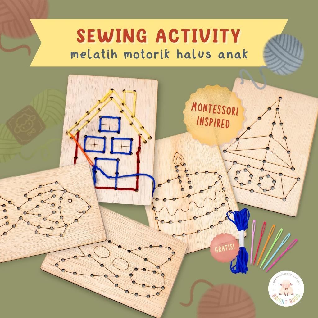 Jual ⭐️BRIGHT BUDS⭐️ Mainan Motorik Anak Montessori | Aktivitas ...