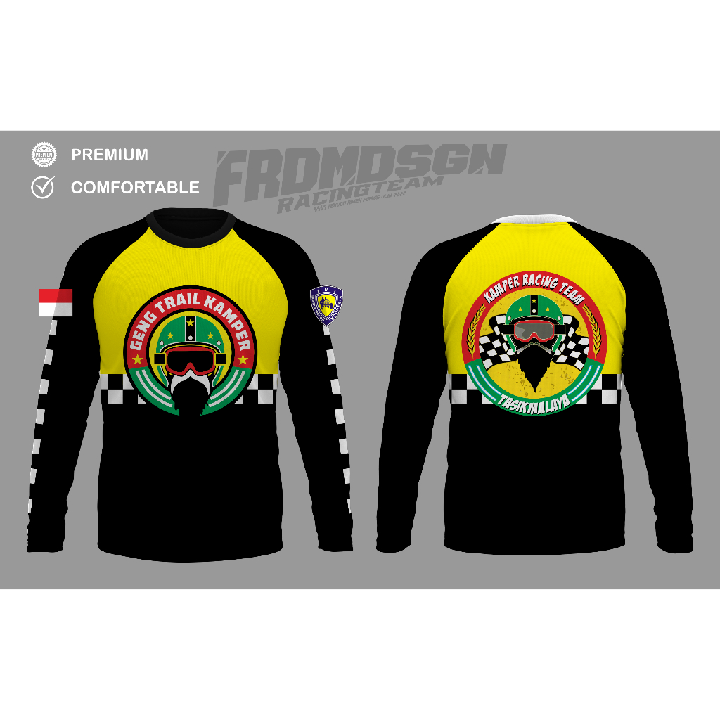 Jual JERSEY LENGAN PANJANG GENG TRAIL TUA CUSTOM TEAM | Shopee Indonesia