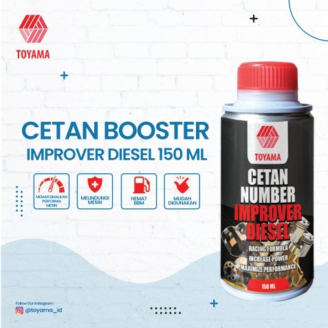Jual Cetan Number Toyama Improver Diesel Cetane Booster 150ml | Shopee ...