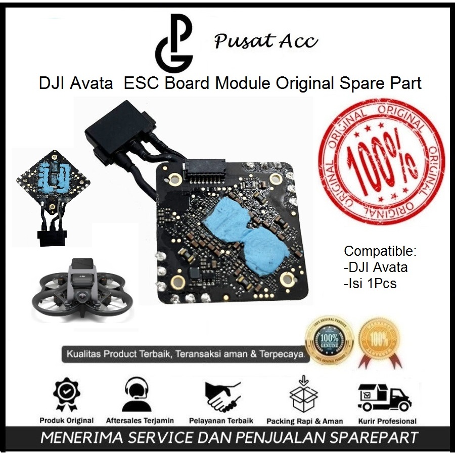 Jual DJI Avata ESC Board Module Original SparePart AVATA Board Esc ...