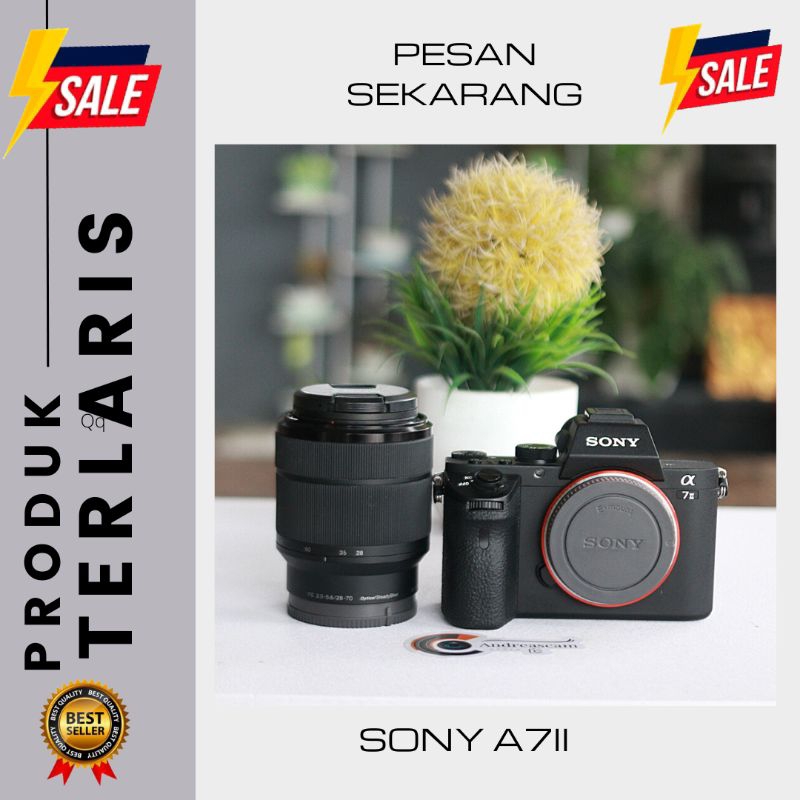Jual SONY A7II KIT 28 -70MM FULL SET MULUS TINGGAL PAKAI | Shopee Indonesia