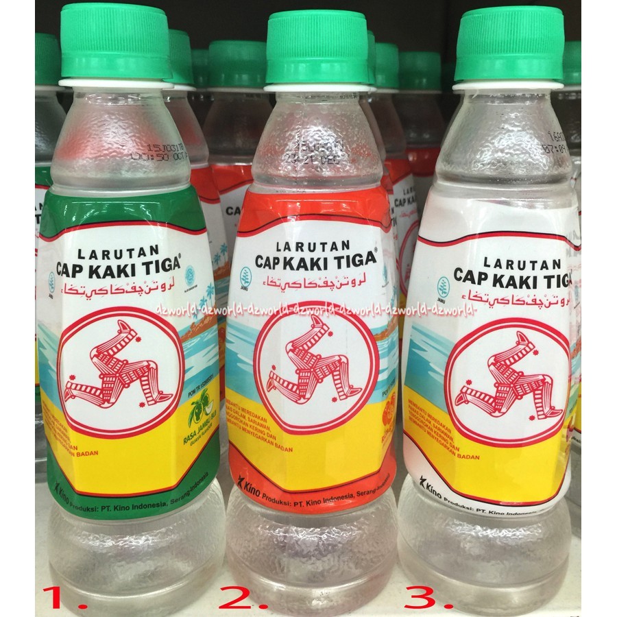 Jual Larutan Cap Kaki Tiga (Rasa) / btl 320mL | Shopee Indonesia