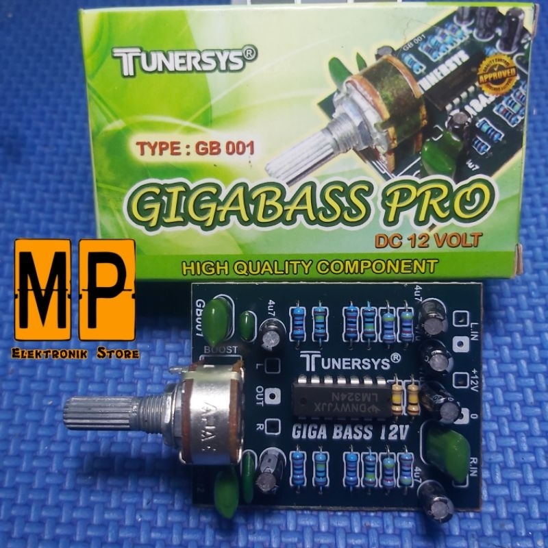 Jual Kit Modul Tone Control Gigabass Pro TUNERSYS GB 001 | Shopee Indonesia