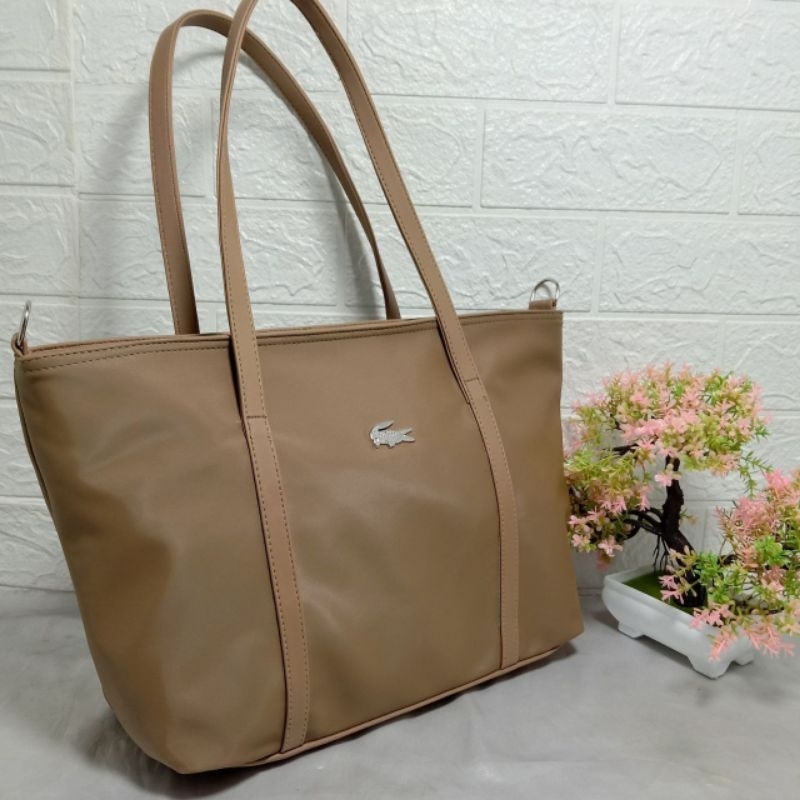 Jual Tas Tote Nilon Tas kerja Wanita kasmag | Shopee Indonesia