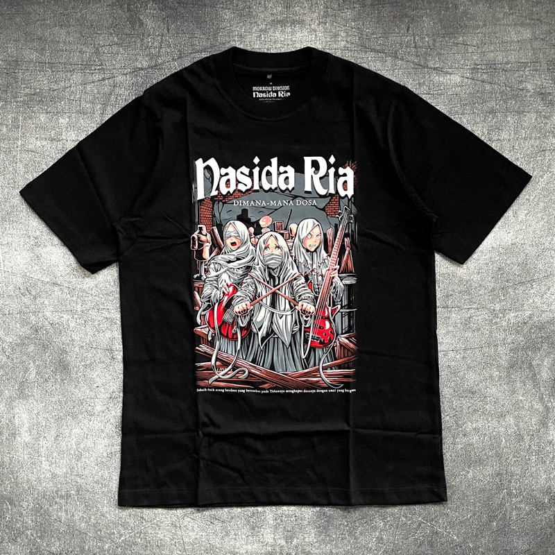 Jual Tshirt NASIDA RIA X MORROW DIVISION - DIMANA MANA DOSA Official ...
