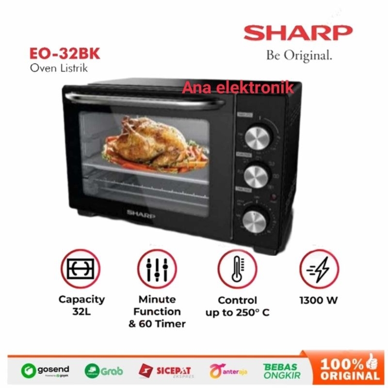 Jual OVEN LISTRIK SHARP EO-32 ( 32 LITER ) | Shopee Indonesia