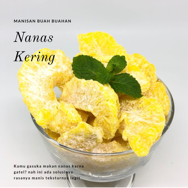Jual MANISAN NANAS KERING 250gr/ Oleh-Oleh Khas Bogor | Shopee Indonesia