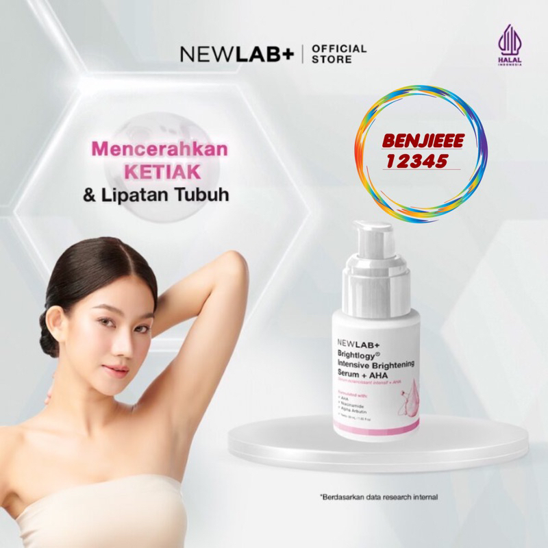 Jual Newlab underarm serum pemutih ketiak lipatan Newlab+ New Lab ...