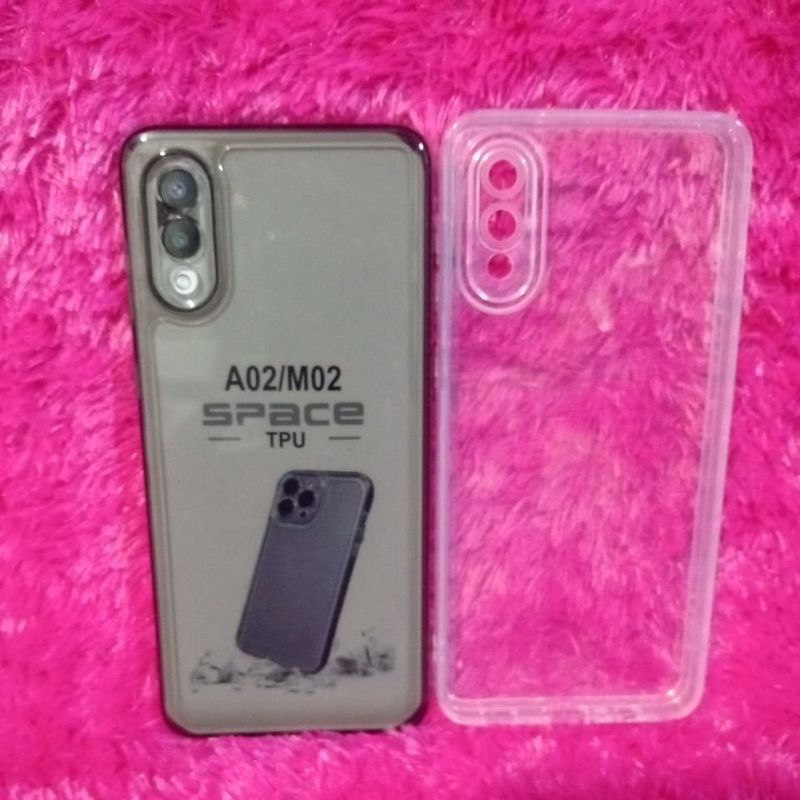 Jual SOFTCASE SAMSUNG A02 /M02 SILIKON CASING CASE CLEAR BENING ...