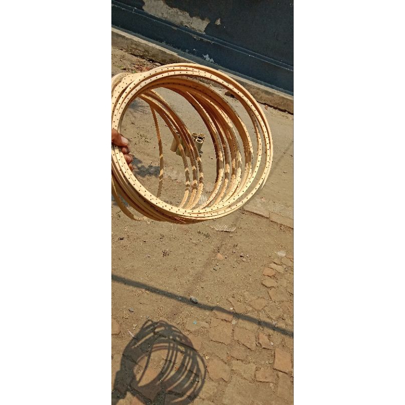 Jual lingkaran ring bambu sudah di lubangi diameter 30 | Shopee Indonesia