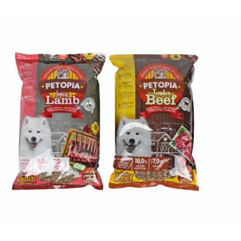 Jual Petopia Dog Food All Stage Makanan Anjing 800gr freshpack | Shopee ...