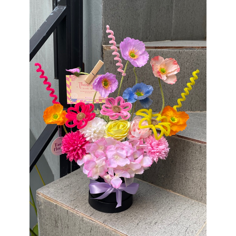 Jual BLOOM BOX | bloom box artificial | bloom box artificial flower ...