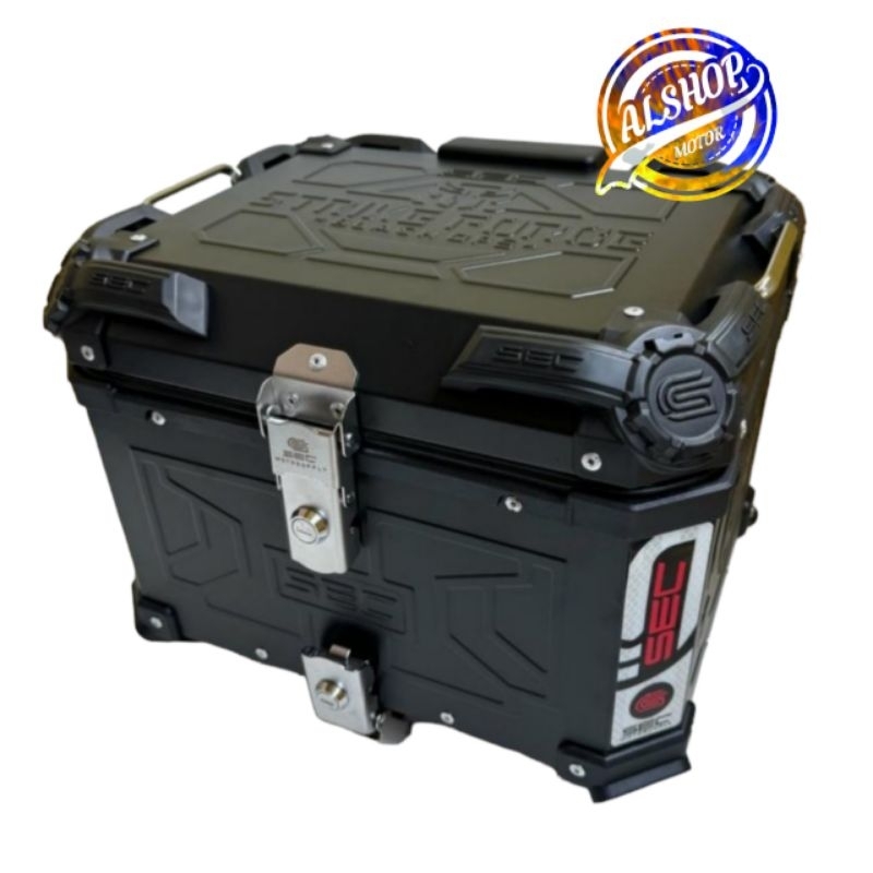 Jual BOX MOTOR UNIVERSAL BOX SEC STRIKE FORCE 45 LITER BY NEMO | Shopee ...