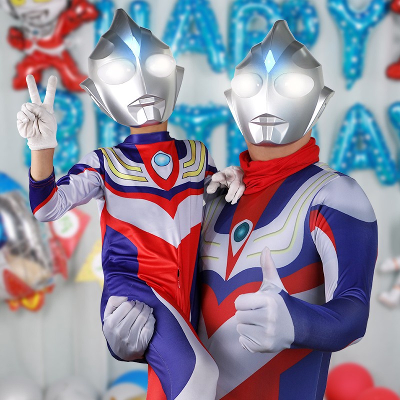 Jual Stok terbaru Hallowen Premium Ultramen Kostum Pria Dewasa dan Anak ...
