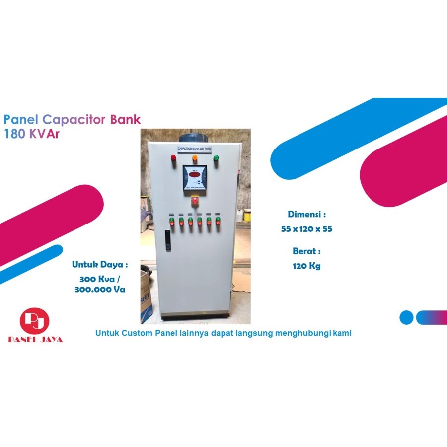 Jual Panel Kapasitor Bank 180 KVAr (Panel Capacitor Bank Perbaikan Cosphi) | Shopee Indonesia
