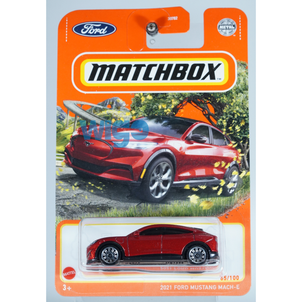 Jual Matchbox 2021 Ford Mustang Mach-e merah F 2022 Diecast | Shopee ...