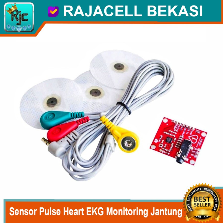 Jual AD8232 ECG Sensor Pulse Heart EKG Monitoring Jantung for Arduino | Shopee Indonesia