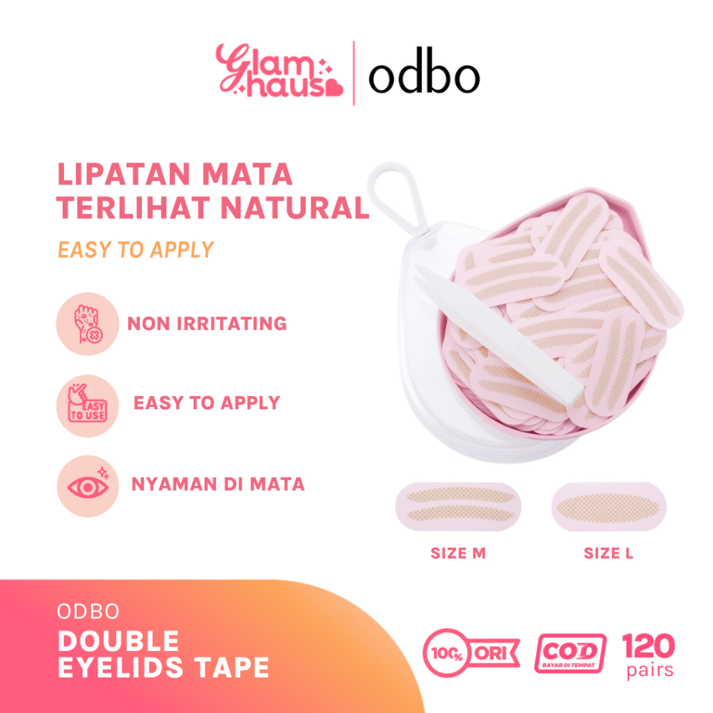 Jual Odbo Double Eyelids Tape Scot | Skot Selotip Perekat Lipatan Mata ...