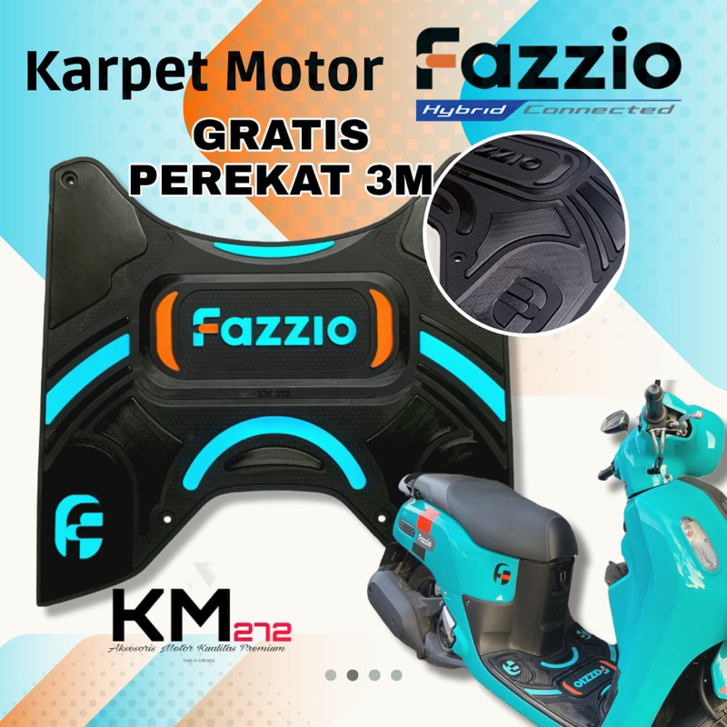 Jual AKSESORIS MOTOR FAZZIO - Karpet Motor Fazzio - Motor Yamaha Fazzio ...