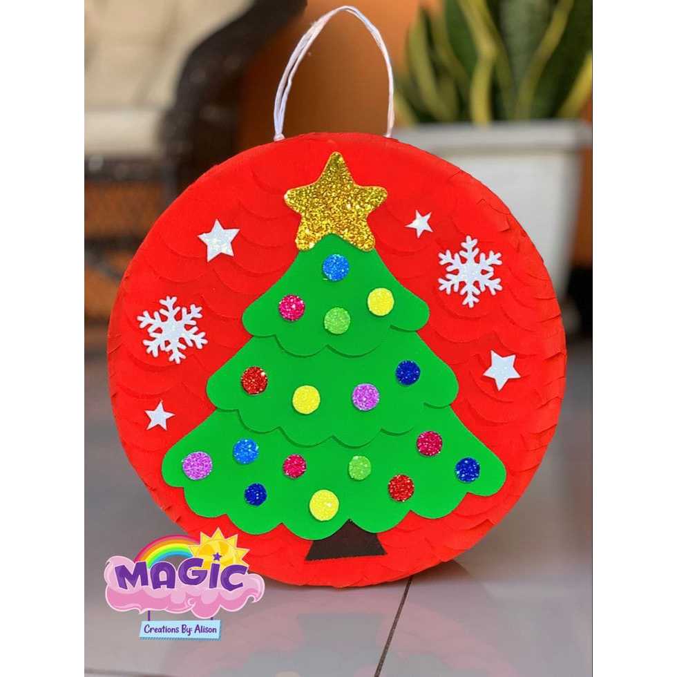 Jual Pinata Pukul/Pinata Tarik Karakter Tema Natal/ Ulang Tahun Motif ...