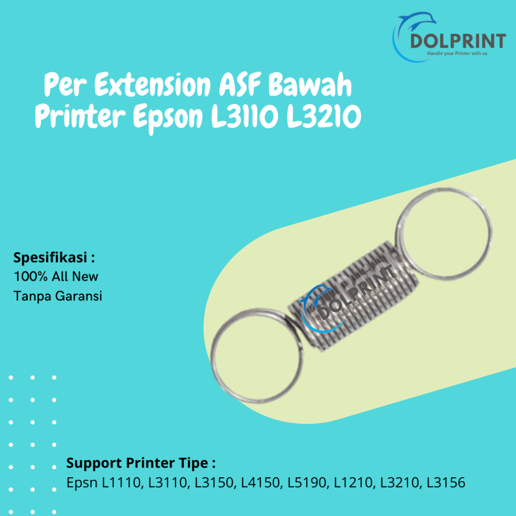 Jual Per Extension Spring Pengait ASF Roller Bawah Printer Epson L3110 ...