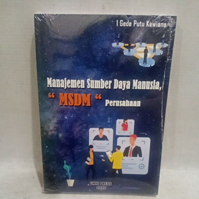 Jual buku manajemen sumber daya manusia MSDM perusahaan i gede putu kawiana | Shopee Indonesia