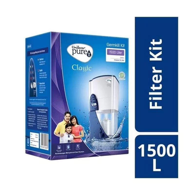 Jual PURE IT GERM KILL KIT FILTER 1500L UNILEVER AIR CLASSIC | Shopee ...