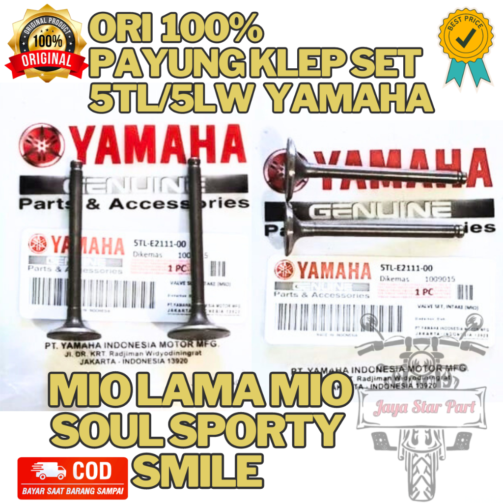 Jual ORIGINAL PAYUNG KLEP SET MIO LAMA MIO SOUL SPORTY SMILE 5LW 5TL ...