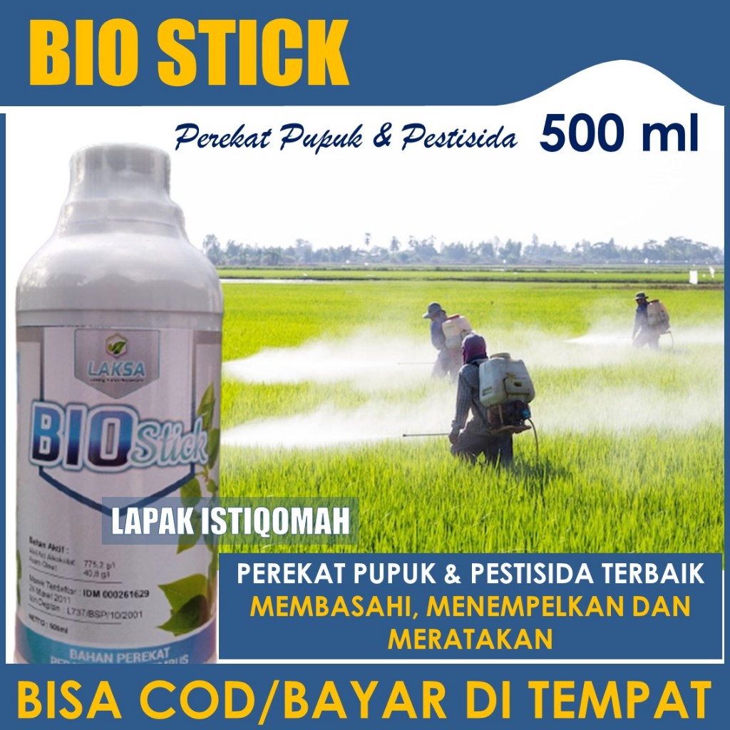 Jual BioTeknologi Terbaru dalam Sebotol: BIO STICK 500 ML Perekat Pupuk ...