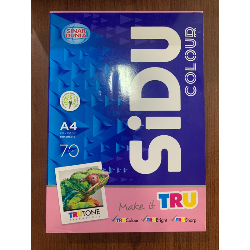 Jual Kertas HVS A4 Pink Sidu | Shopee Indonesia