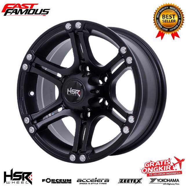 Jual Velg mobil phanter, L200, hiace r15 baut 6x139,7 hsr kizu semi ...