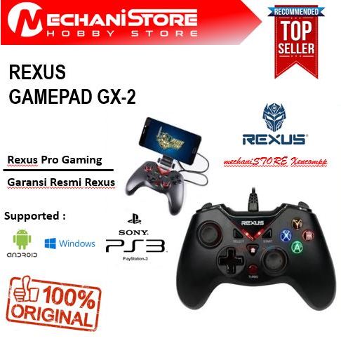Jual Gamepad Rexus Gladius GX2 GX 2 Gaming - Joystick / Stick ...