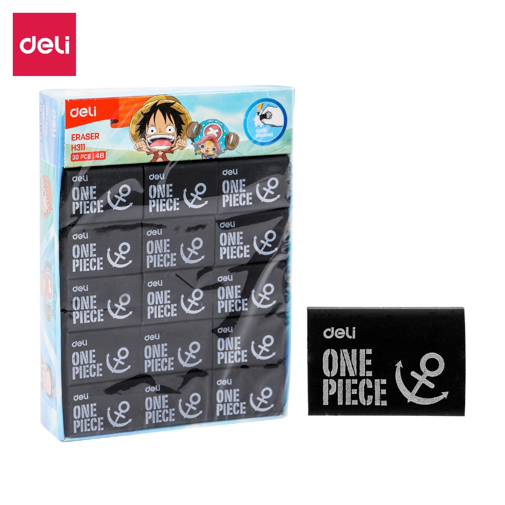 Jual Deli One Piece School Eraser / Penghapus Gambar One Piece Tidak ...