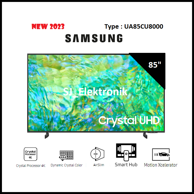 Jual LED TV Samsung 85CU8000 - 85 Inch UA85CU8000 Smart TV Crystal UHD ...