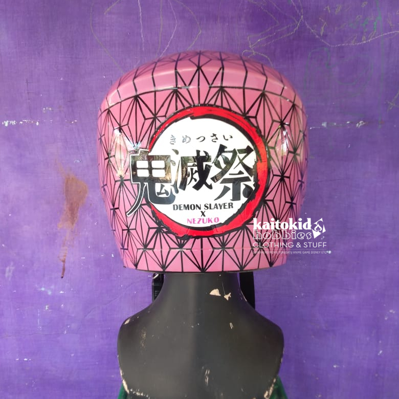 Jual Helm Motor DEMON SLAYER NEZUKO Helm SNI KIMETSU YAIBA bisa Custom ...