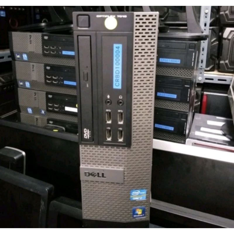 Jual PC DELL OPTIPLEX 7010 SFF CORE I7-3770 DDR3 RAM 8GB SSD 256GB DVD RW | Shopee Indonesia