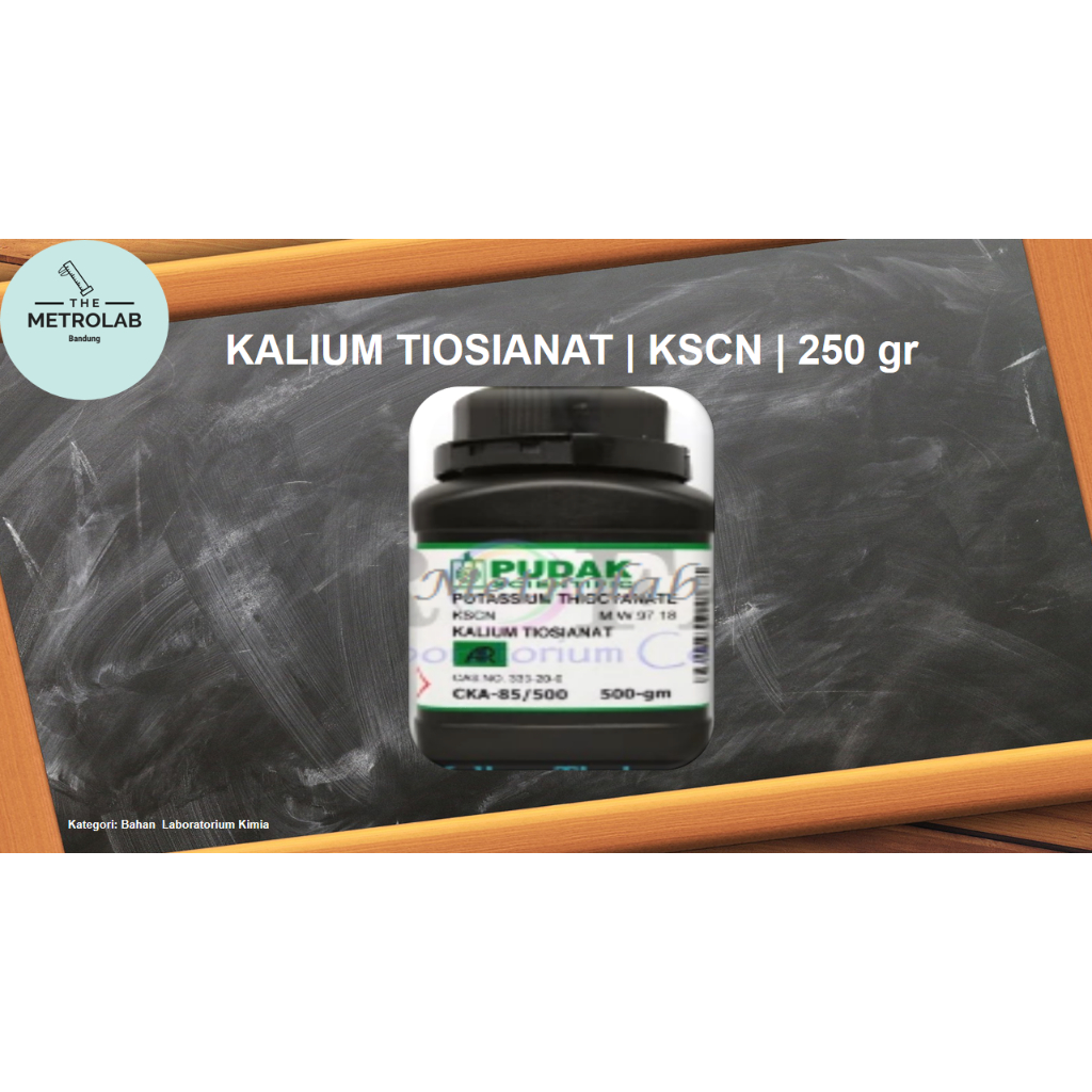 Jual Kalium Tiosianat | KSCN | (125 gram/botol) | Shopee Indonesia