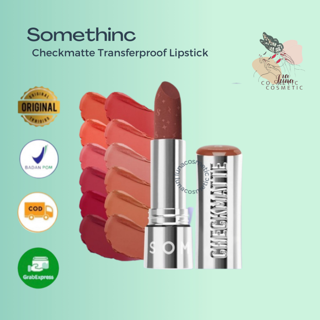 Jual SOMETHINC Checkmatte Transferproof Lipstick | Shopee Indonesia