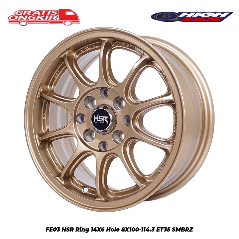 Jual Velg Hsr Mobil Wuling Air Ev,Honda Brio,Jazz Idsi,Agya,Ayla,Calya,Sigra Velg Hsr R14 ...
